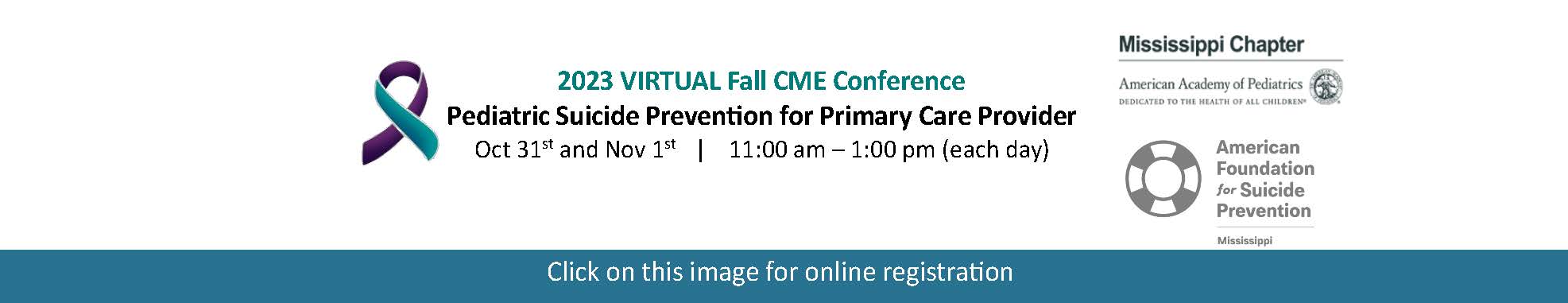 Ribbon for Online Registration Website | Mississippi Chapter, American ...